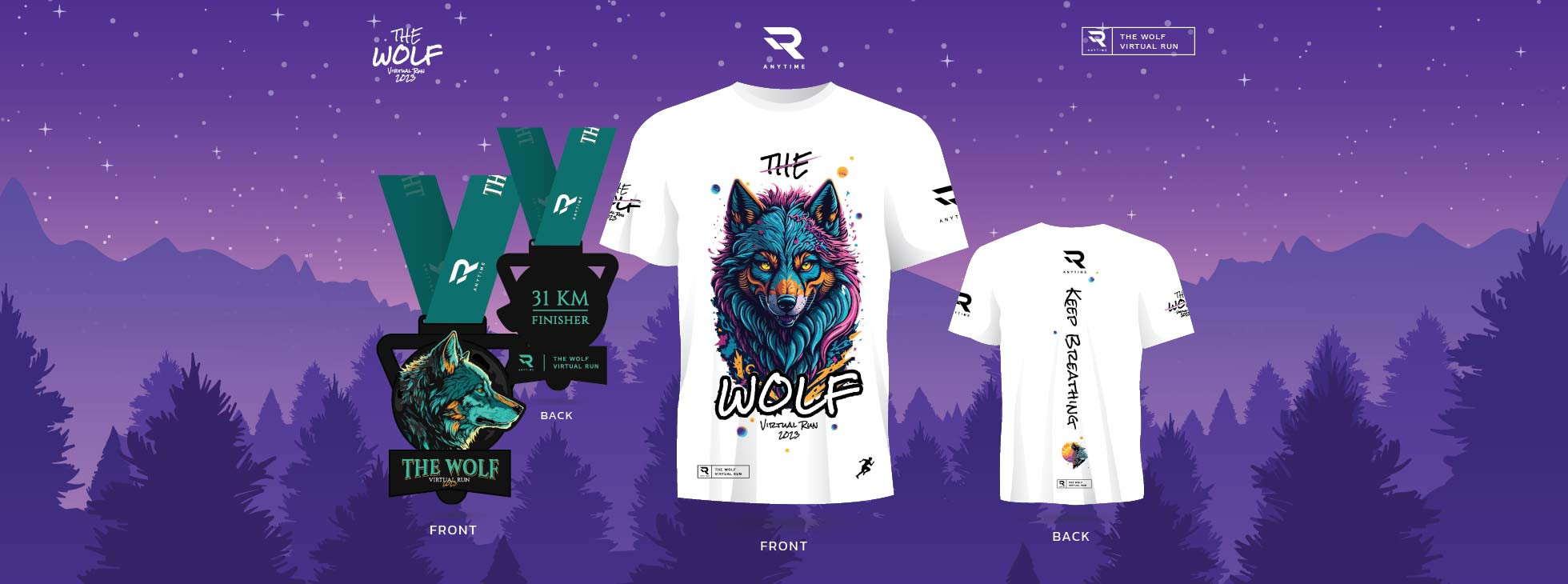 The Wolf Virtual Run 2023 - Run Anyway