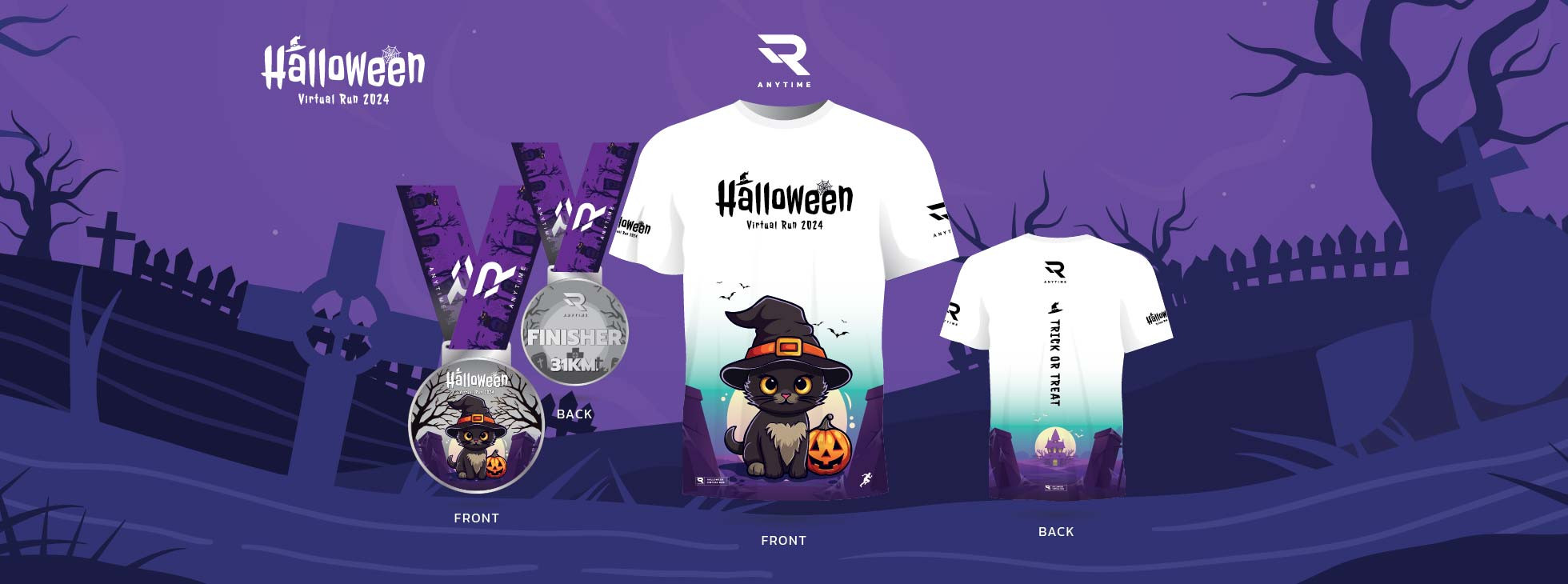 Halloween Virtual Run 2024 - Run Anyway
